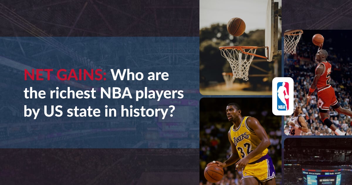 The Richest Ever NBA Players by US State